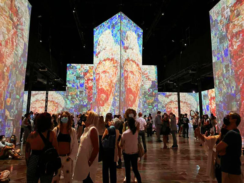 Arte inmersivo - BLANCOMAG